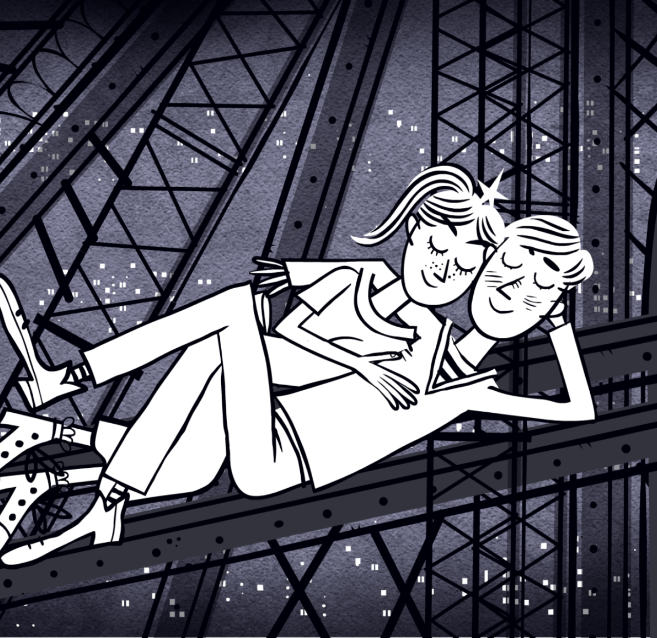 Moonlight on the Eiffel Tower | Maestro Arts
